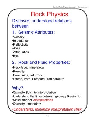 Rock Physics: Introduction | PDF