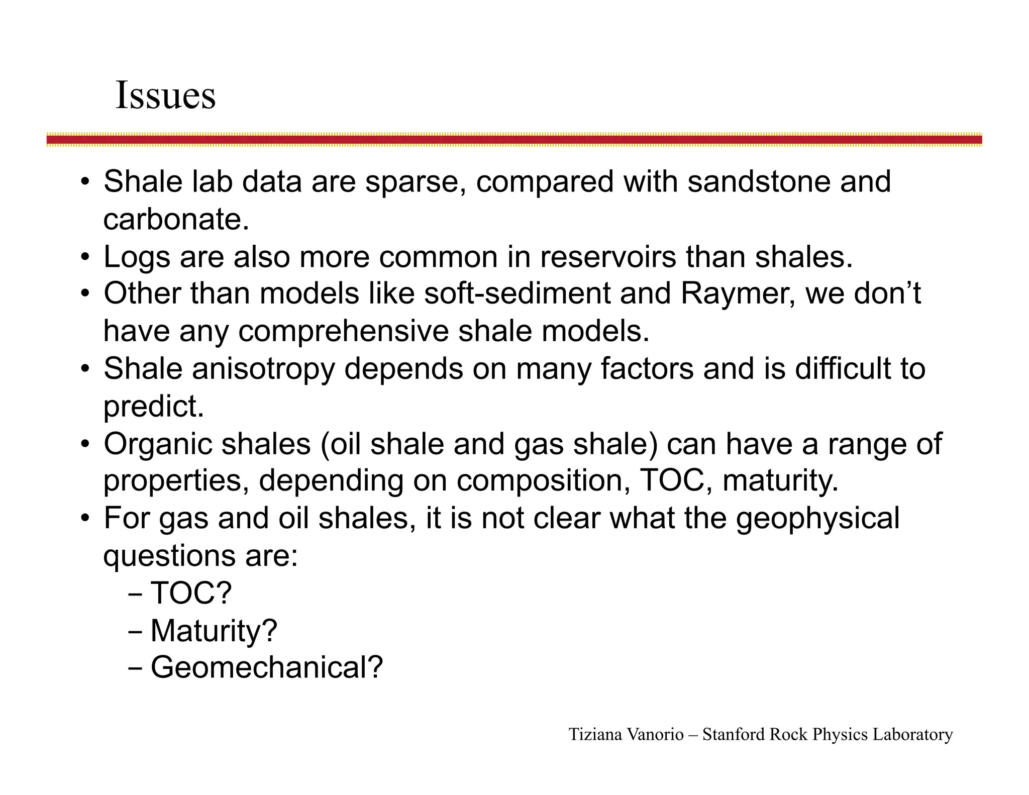 Rock Physics: Slides | PDF