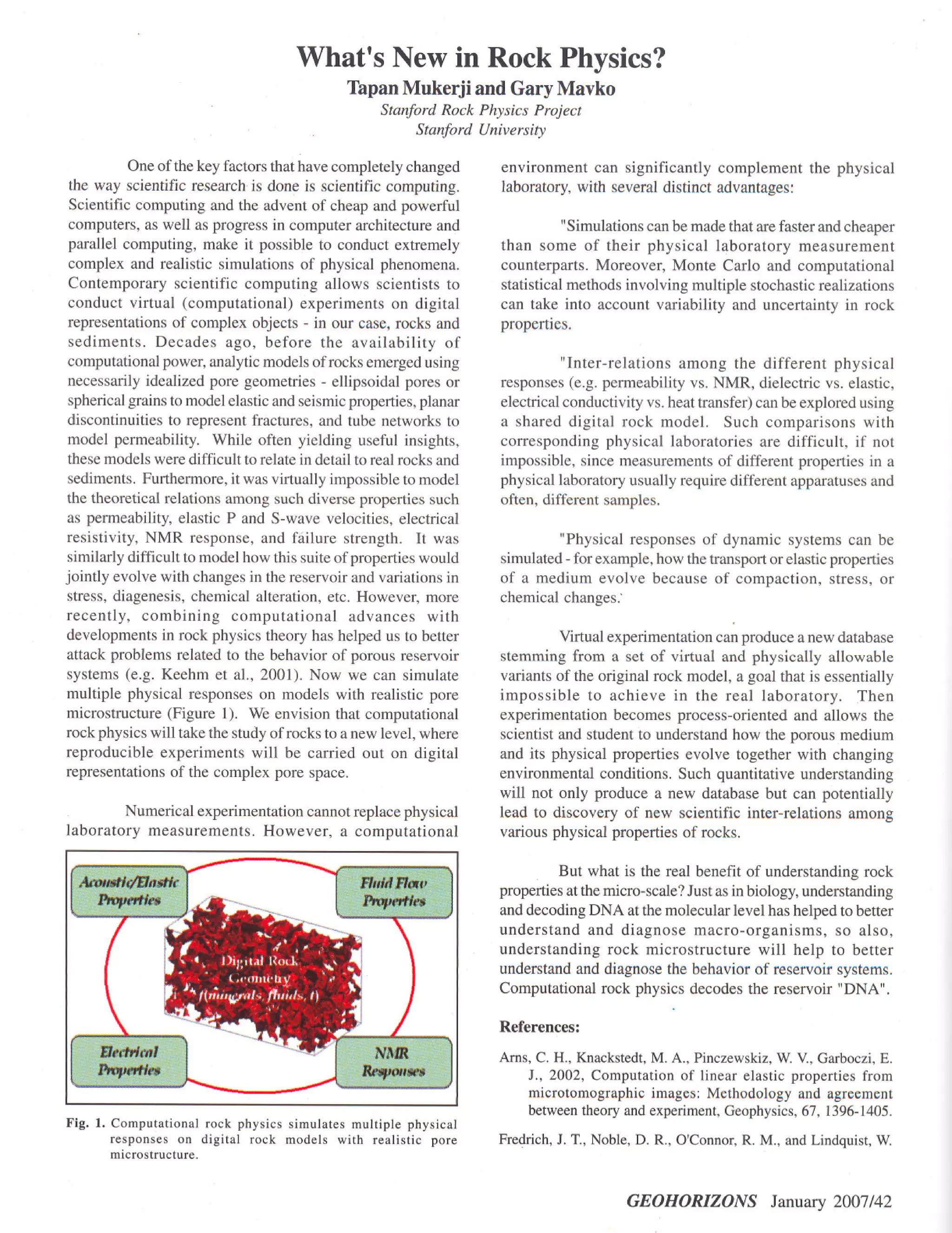 Rock physics: What's New | PDF