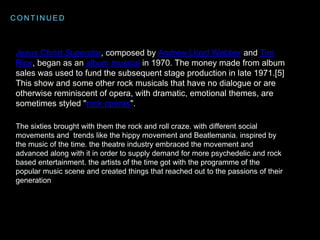 Rock:pop operas ppt | PPTX