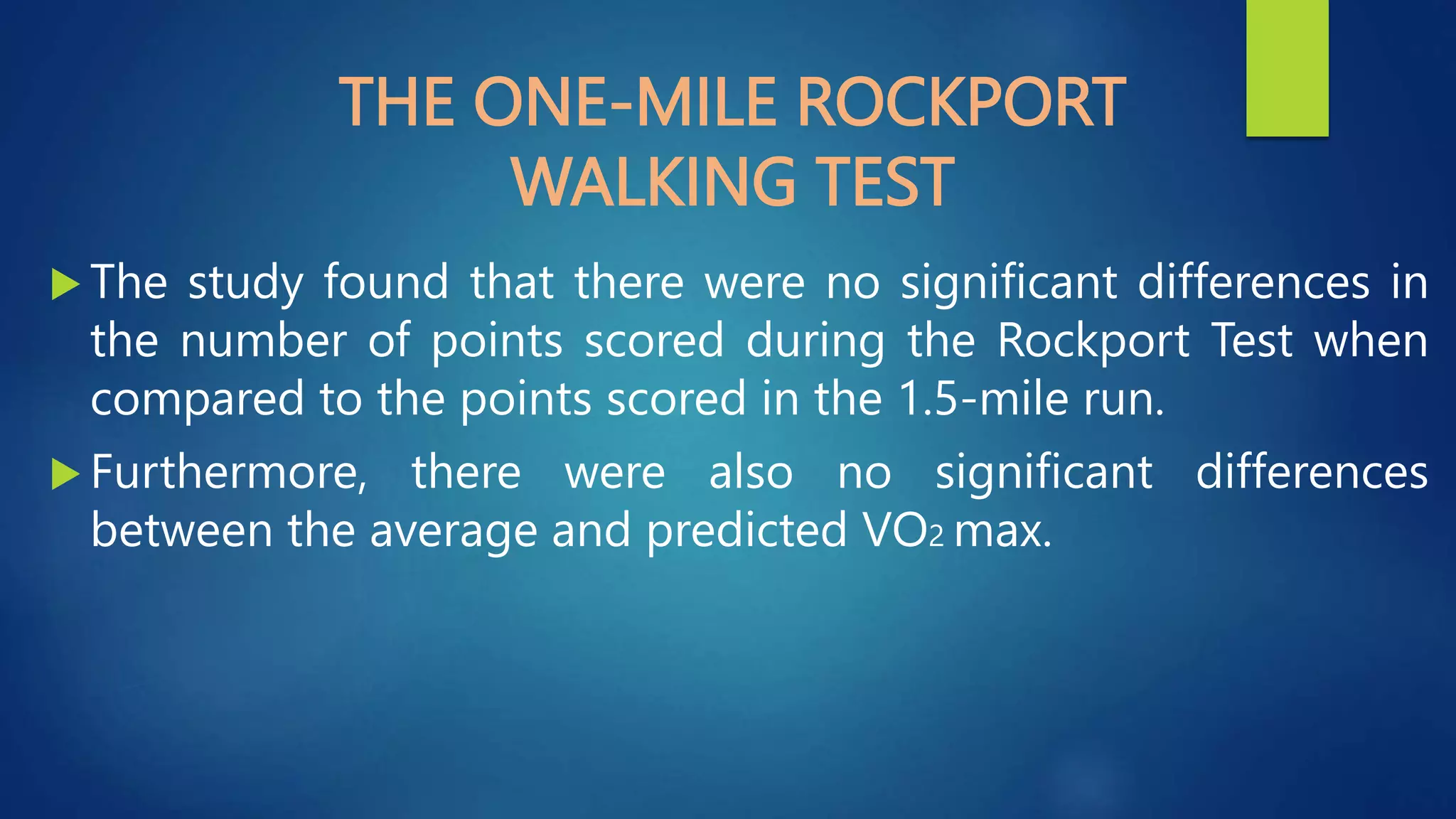 Rockport One mile test.pptx