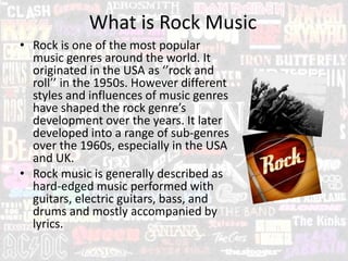 Rock presentation | PPT