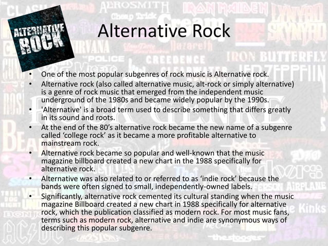 Rock presentation | PPT