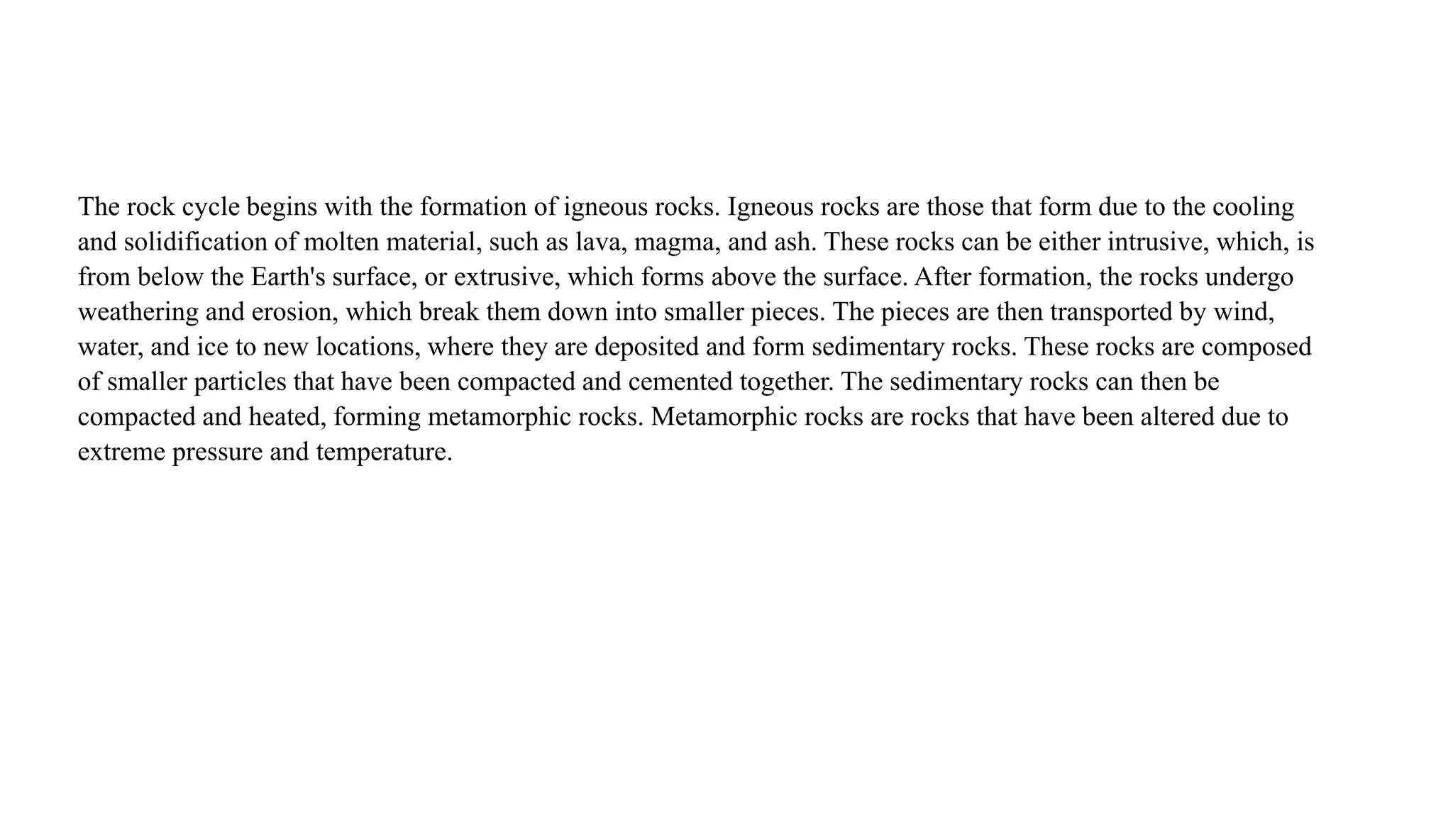 Rock ,Rock cycle And Formation.pdf