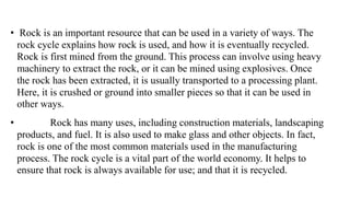 Rock ,Rock cycle And Formation.pdf