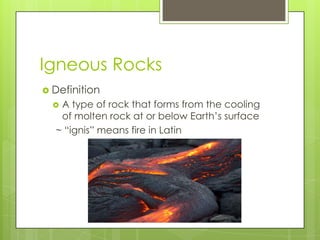 Rocks | PPT