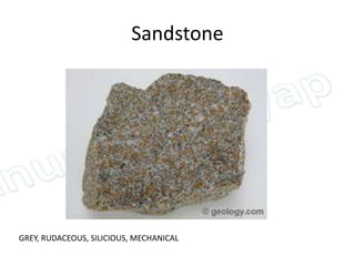 ROCKS AND THEIR PHOTOS WITH PROPERTIES | PPT