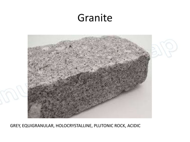 ROCKS AND THEIR PHOTOS WITH PROPERTIES | PPT