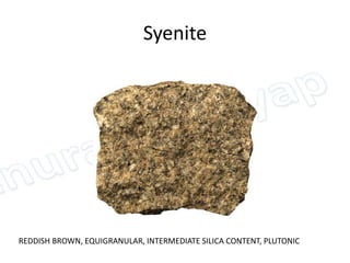 ROCKS AND THEIR PHOTOS WITH PROPERTIES | PPTX