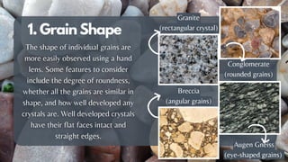 ROCKS and minerals of science into the report | PDF