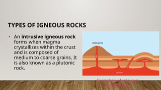 Types of rocks and the how it was made and form | PPTX