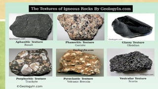 types of rocks igneous, sedimentary and metamorphic rocks.pptx.pptx