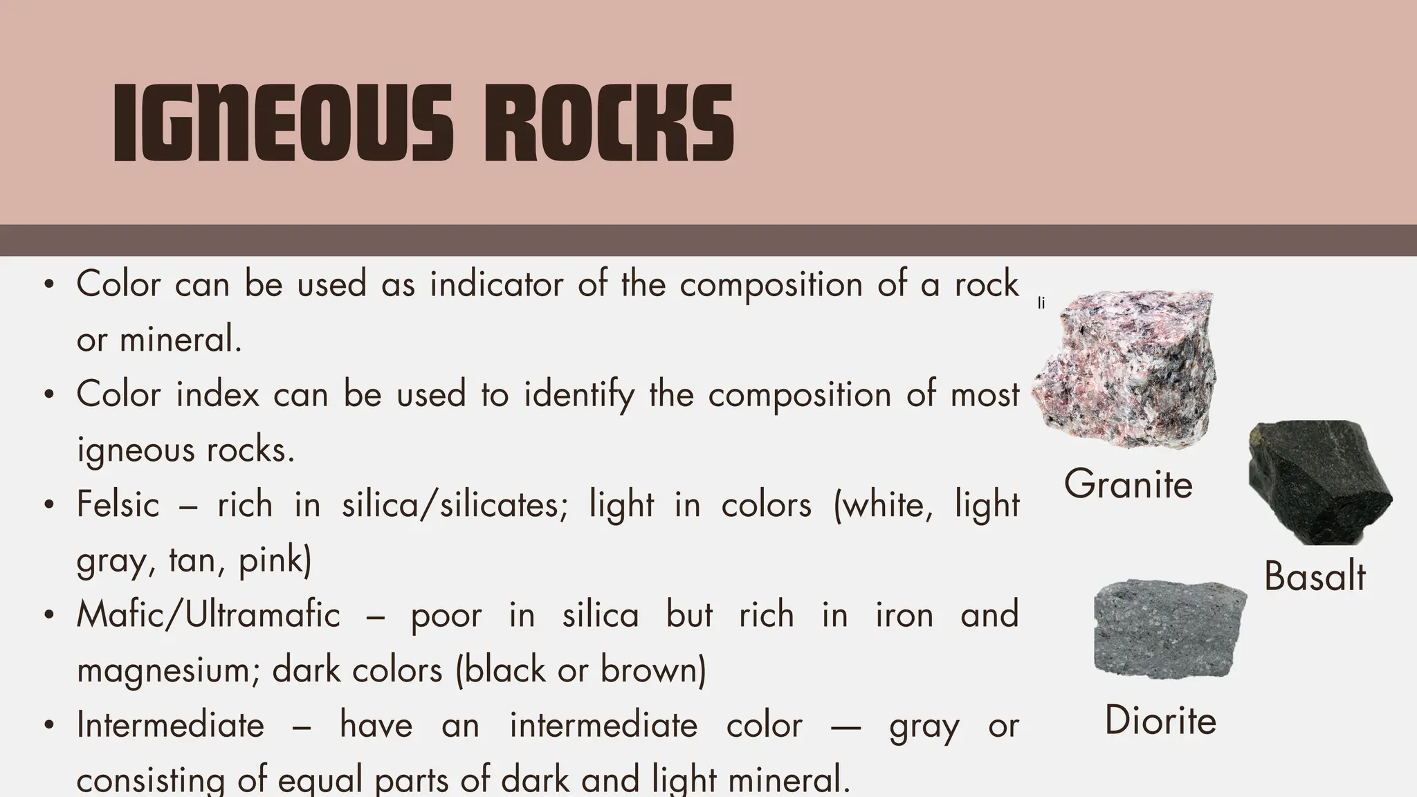 Different Classification of Rocks in the Planet | PDF