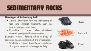 Different Classification of Rocks in the Planet | PDF