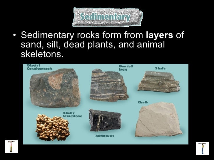 Examples Of Sedimentary Rocks With Names