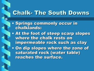 Rocks, granite, limestone and chalk | PPT