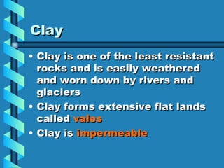 Rocks, granite, limestone and chalk | PPT