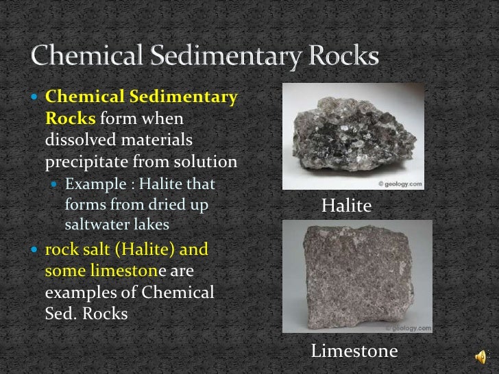 Chemical Rock Formation