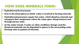 Minerals and rock,3 main categories of rocks | PPT