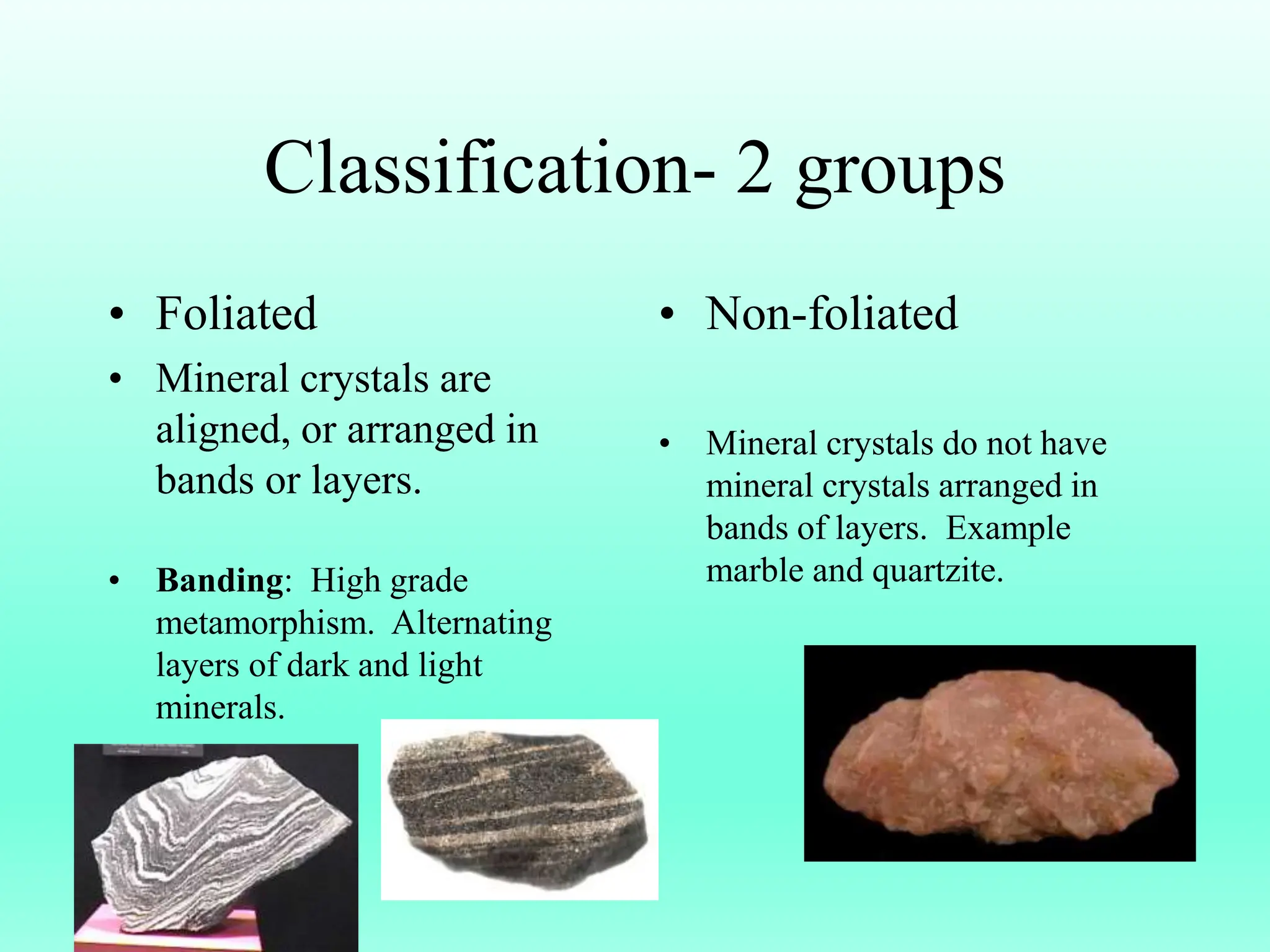 Different Types of Rocks and the processes involved in its formation ...