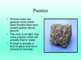 Different Types of Rocks and the processes involved in its formation ...