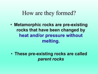 Different Types of Rocks and the processes involved in its formation ...