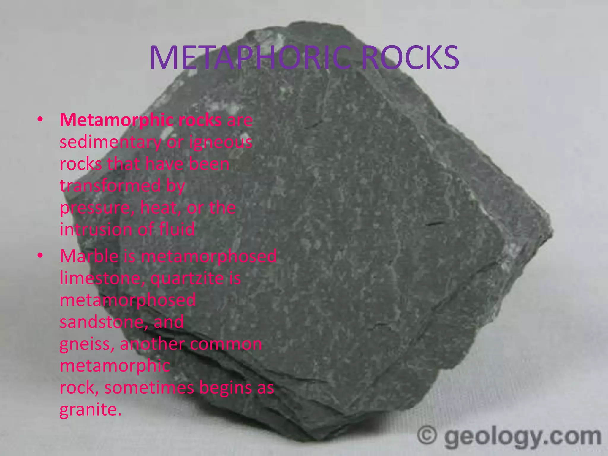 Rocks and Weathering | PPTX