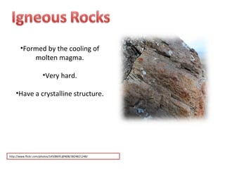 Rocks and Rock Cycle | PPT