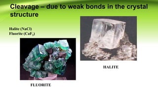 Rocks and minerals for grade 11; Earth and life sciences | PPTX