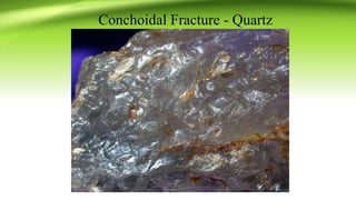 Rocks and minerals for grade 11; Earth and life sciences | PPTX
