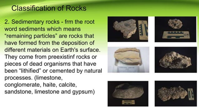 Rocks and minerals for grade 11; Earth and life sciences | PPTX ...