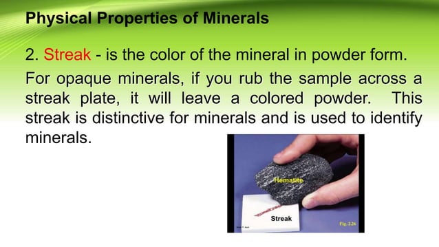 Rocks and minerals for grade 11; Earth and life sciences | PPTX ...