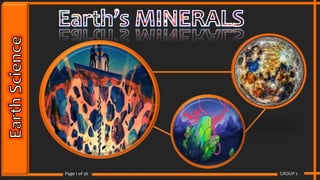 Rocks and Minerals pt.1 | PPTX