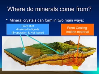 rocks and minerals powerpoint presentation | PPT