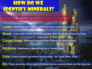 rocks and minerals powerpoint presentation | PPT