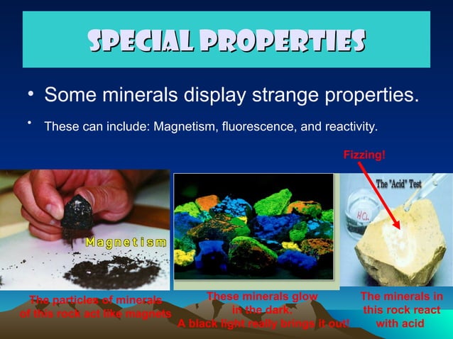 rocks and minerals powerpoint presentation | PPT
