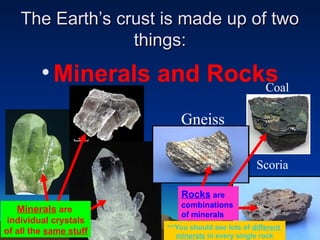 rocks and minerals powerpoint presentation | PPT
