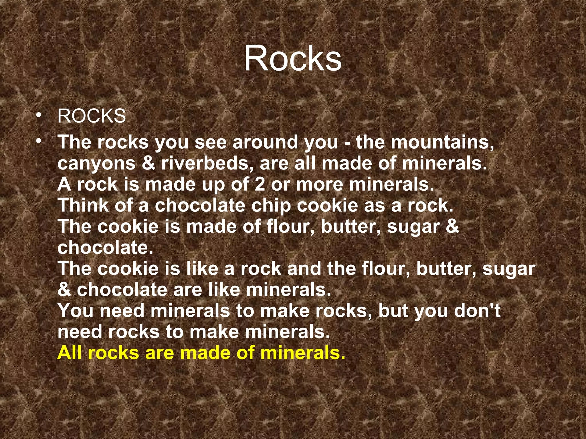 Rocks+and+soil+powerpoint | PPT
