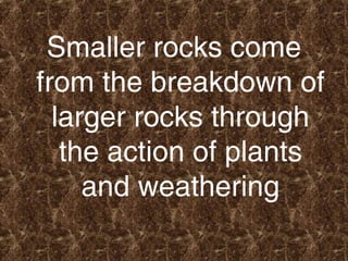 Rocks+and+soil+powerpoint | PPT