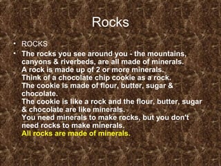 Rocks+and+soil+powerpoint | PPT