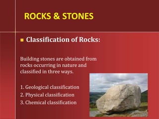 Rocks and stones | PPT