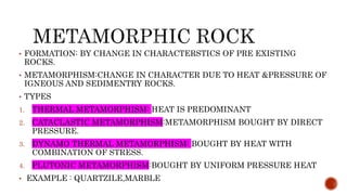 Rocks and stones | PPT