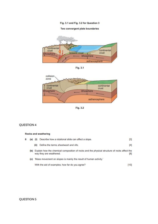 ROCKS AND WEATHERING PHYSICAL GEOGRAPHY.pdf | Geology | Science