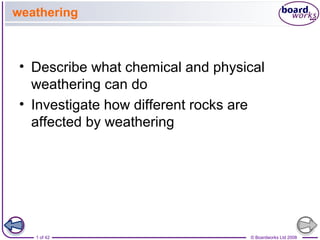 Rocks and weathering | PPT