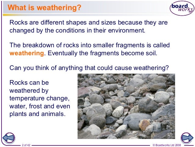 How Can Weathering Cause Rocks