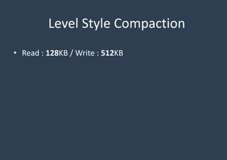 RocksDB compaction | PPTX