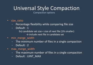 RocksDB compaction | PPTX