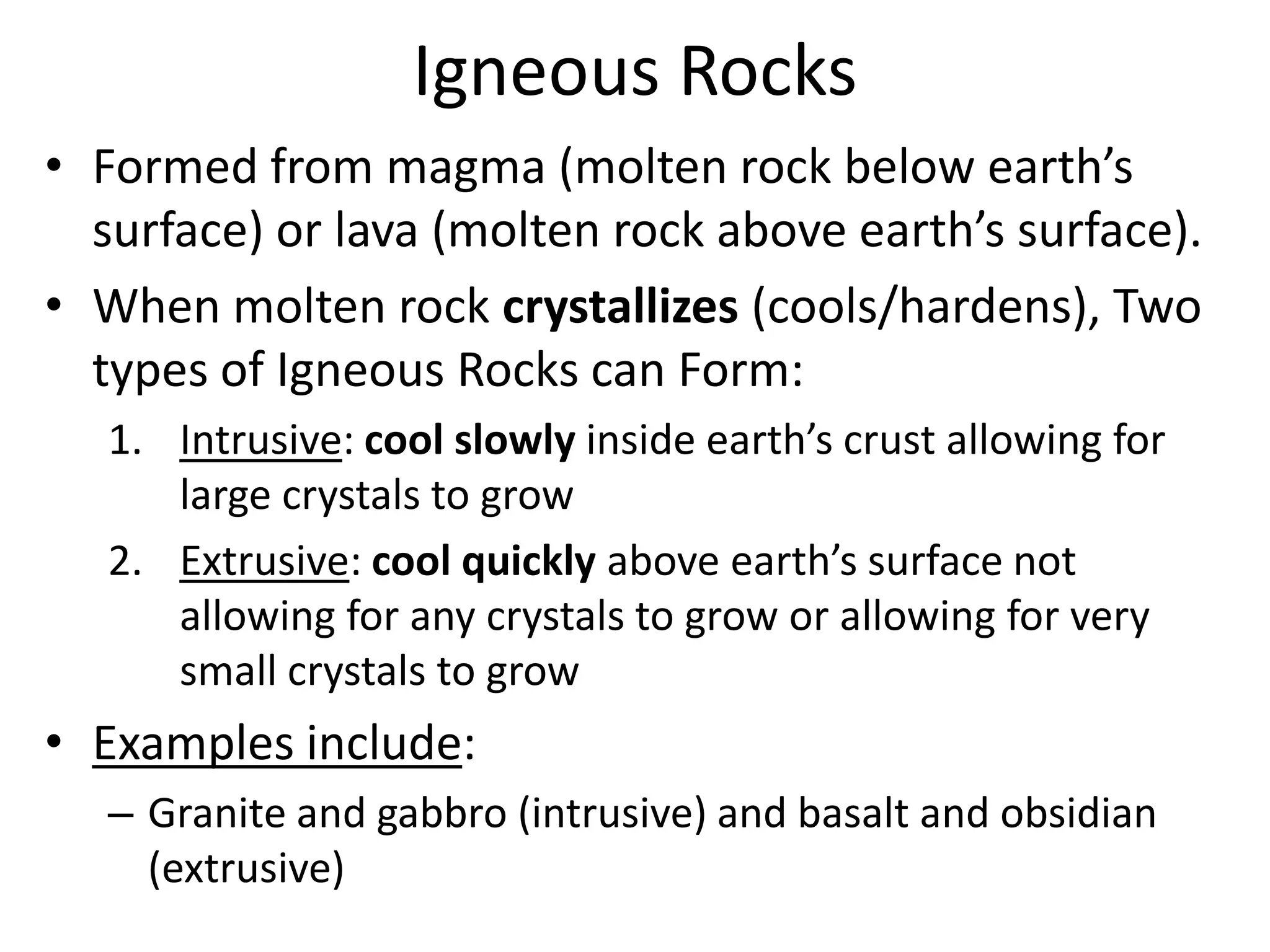 The Rock Cycle and Rocks | PPTX | Geology | Science