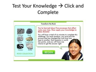 The Rock Cycle and Rocks | PPTX