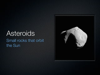 Rocks from space in color | PPT